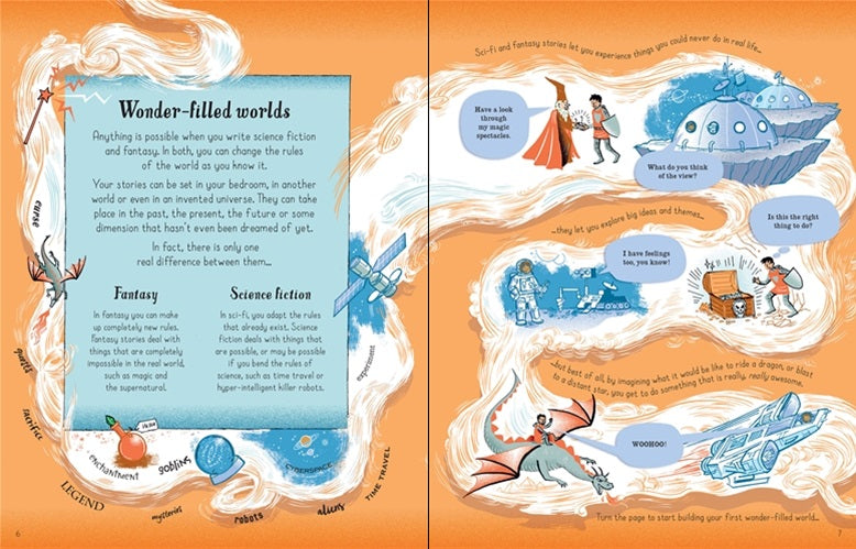 Write Your Own Sci Fi and Fantasy Stories – The Bendy Beanstalk